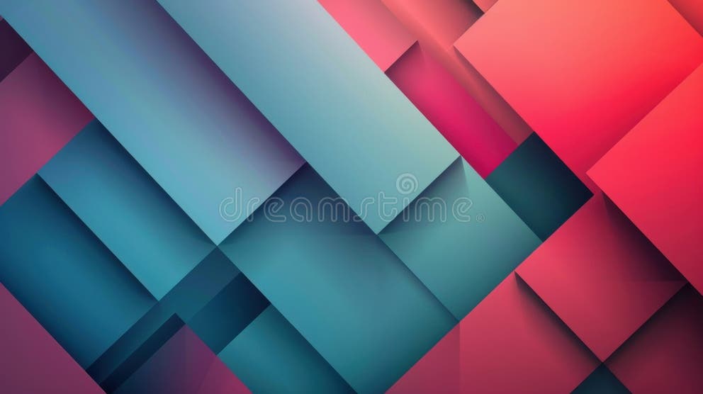 Abstract Geometric Background in the Form of Different Rectangles ...