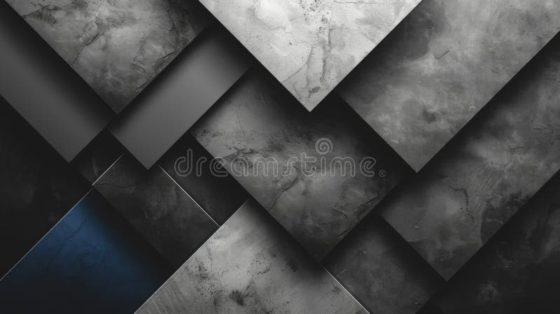 Abstract Geometric Background. Geometry Pattern with Concrete Cube ...