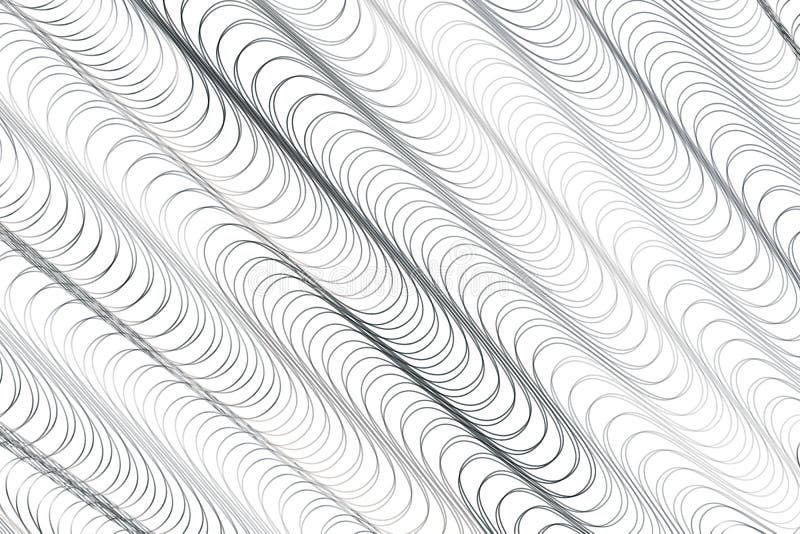 Abstract Background with Gray Wavy Lines Stock Image - Image of fabric ...