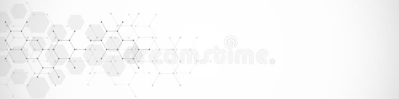 Abstract Geometric Background with a Hexagon Pattern. Hexagonal Shape ...