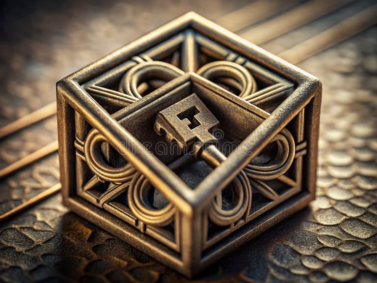 Abstract Geometric Background with Initials WF a Striking Square Design ...