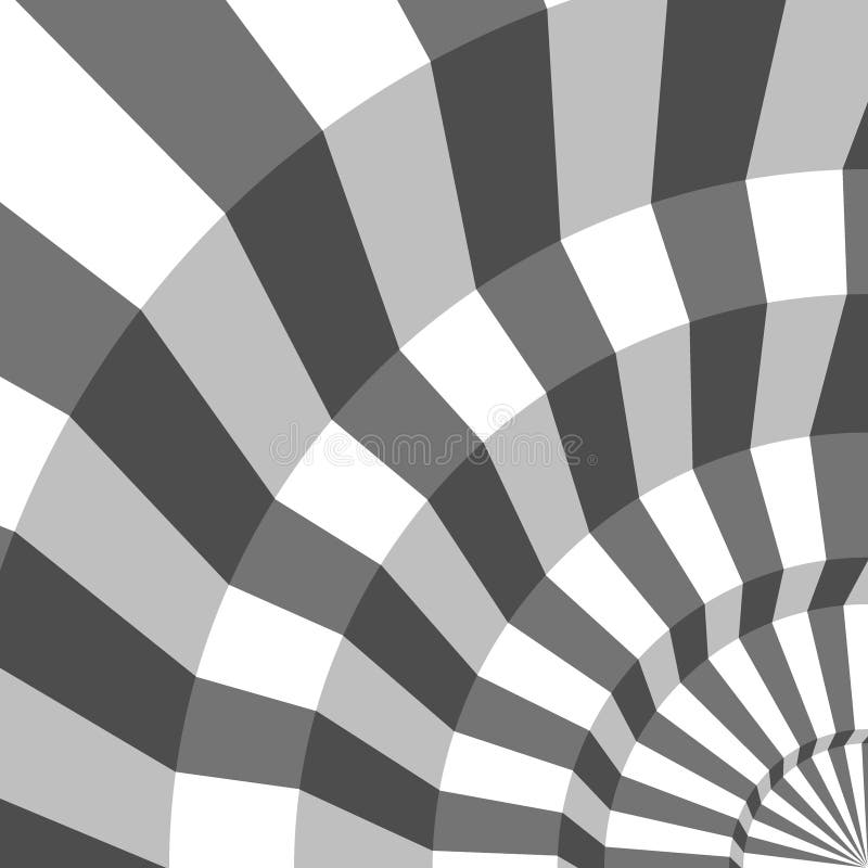 Abstract Geometric Background of Lines. Spiral Effect Stock Vector ...