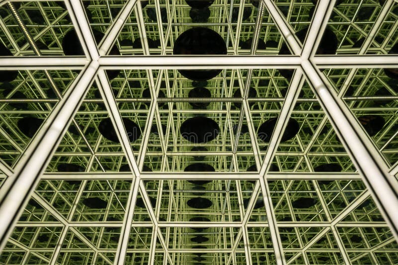 Abstract Geometric Background - Mirrored Infinity Pattern for Design ...