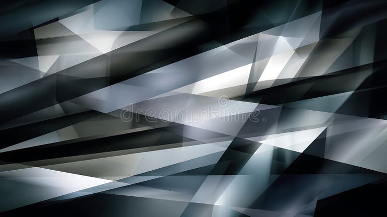 Abstract Geometric Background with Modern Overlapping Transparent ...