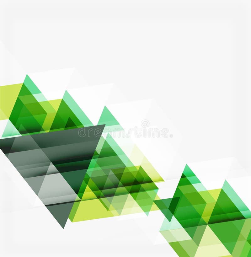 Abstract Geometric Background. Modern Overlapping Stock Vector ...