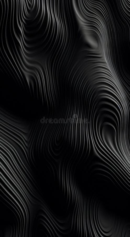 Abstract Geometric Background, Modern Wallpaper with Black Forms, AI ...