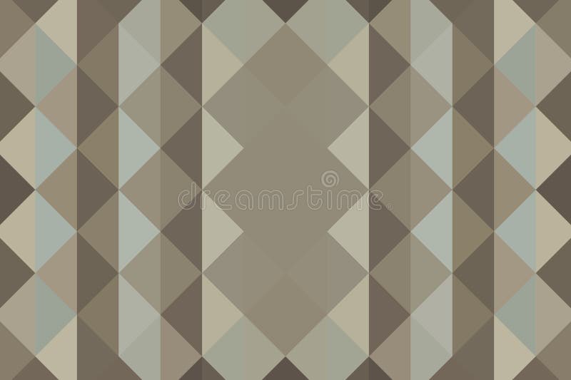 Abstract Geometric Background. Triangular Pixelation Stock Illustration ...
