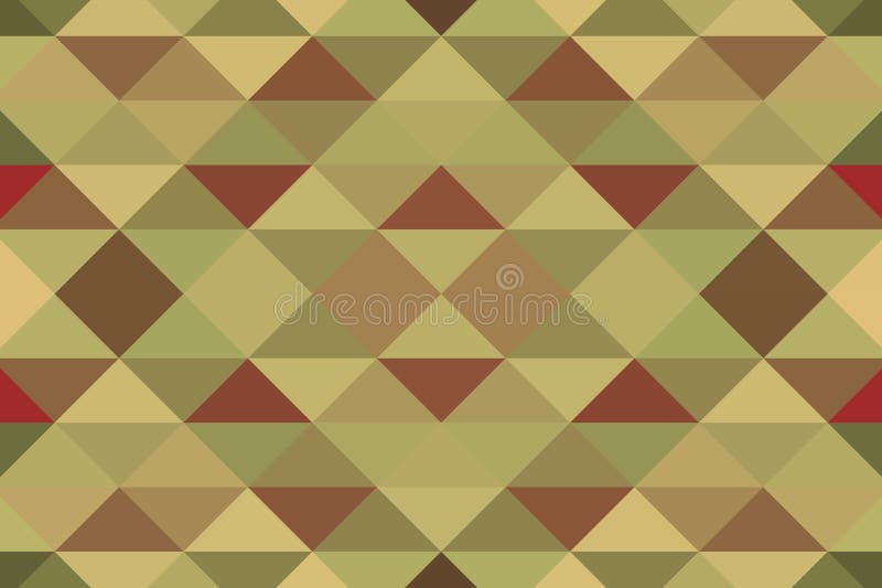 Abstract Geometric Background. Triangular Pixelation Stock Illustration ...