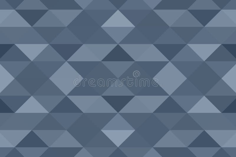 Abstract Geometric Background. Triangular Pixelation Stock Illustration ...