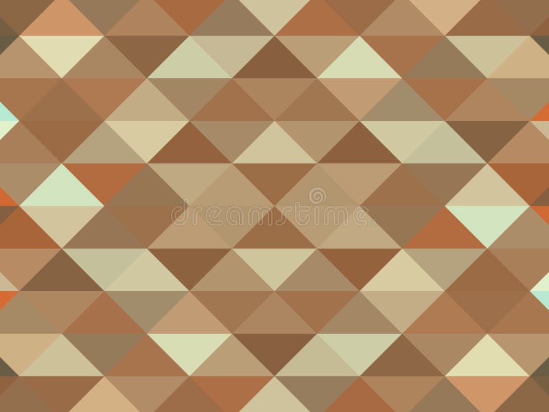 Abstract Geometric Background. Triangular Pixelation Stock Illustration ...