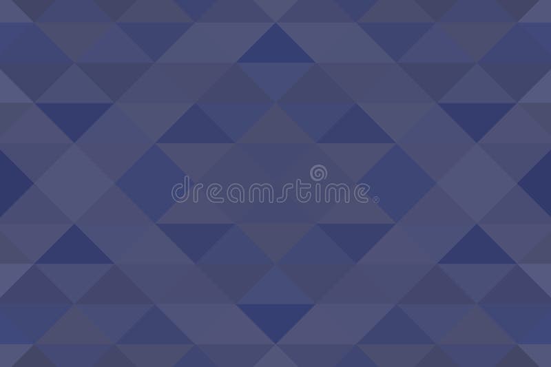 Abstract Geometric Background. Triangular Pixelation Stock Illustration ...