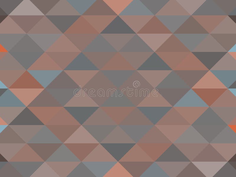Abstract Geometric Background. Triangular Pixelation Stock Illustration ...