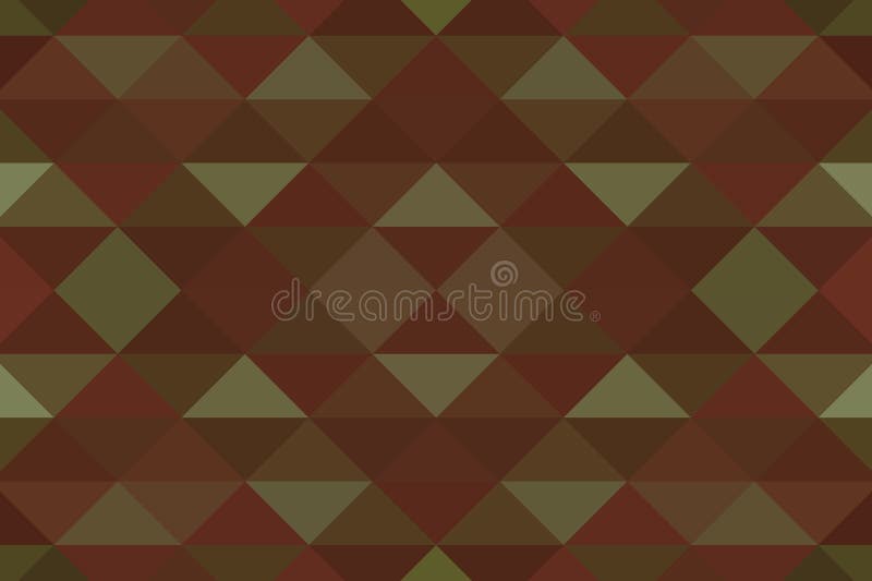 Abstract Geometric Background. Triangular Pixelation Stock Illustration ...