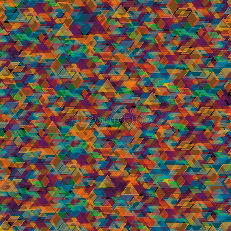 Abstract Geometric Background. Multicolored Abstract Shapes Stock ...
