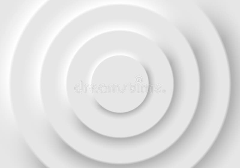 Abstract Geometric Background, Neomorphic Style Design, Circles Shape ...