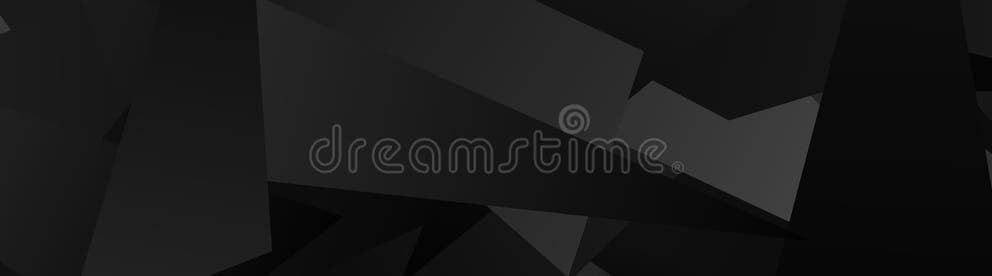 Abstract Geometric Background with Overlapping Dark Gray Triangles ...