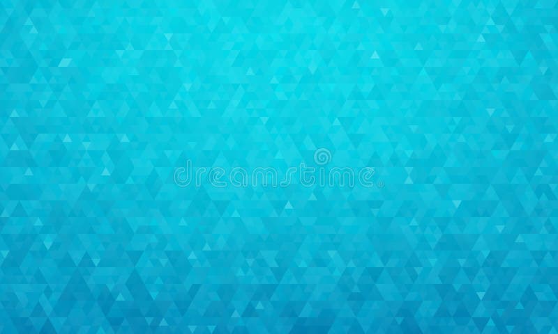 Abstract Geometric Background, Pattern of Triangles in Blue-cyan Stock ...