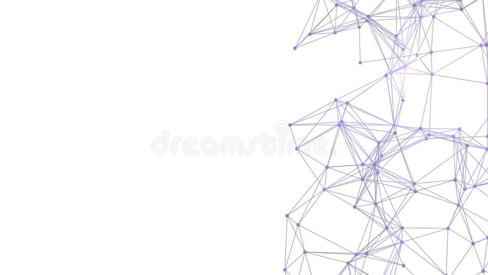 Abstract Geometric Background. Plexus Mesh Backdrop Illustration. Stock ...