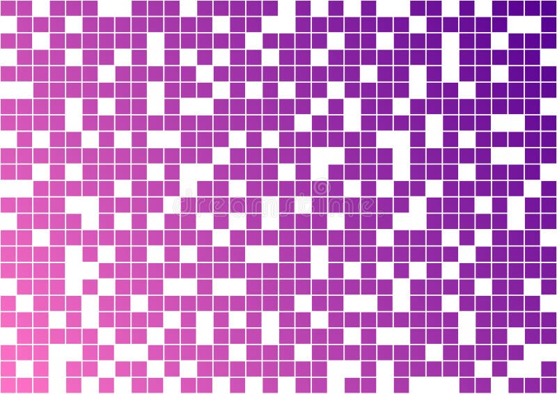 Abstract Geometric Background with Purple and Pink Squares. Vector ...