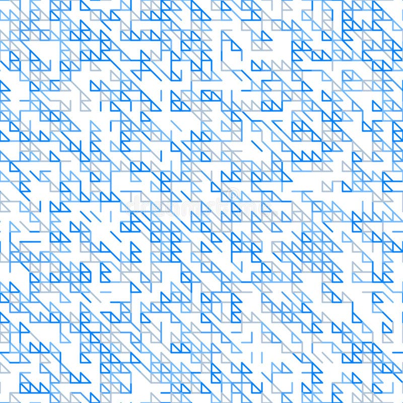 Abstract Geometric Background Random Lines Pattern Stock Vector ...