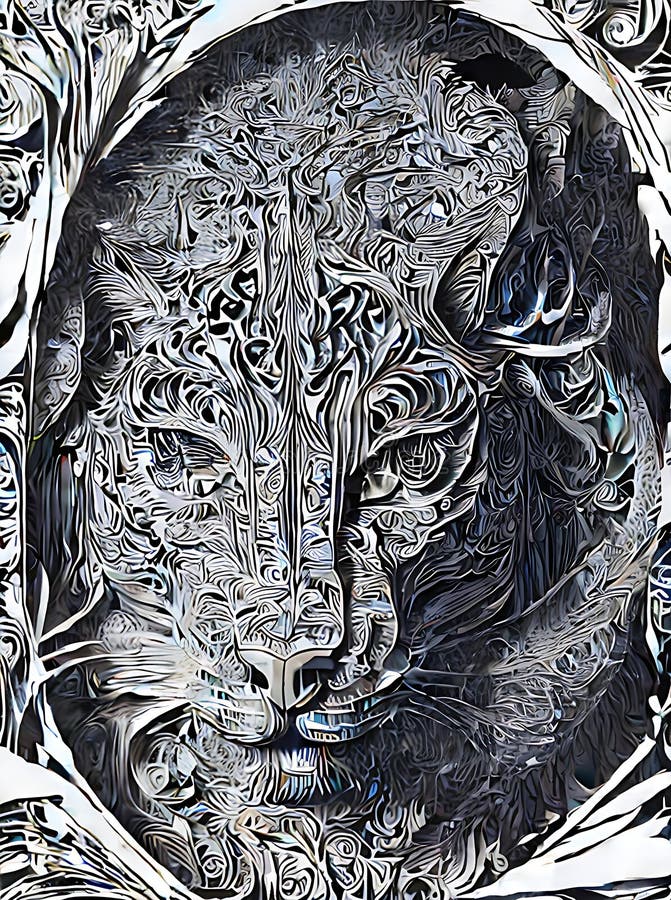 Rectangular Panels Levels Neon Magic 3D. Stock Illustration ...