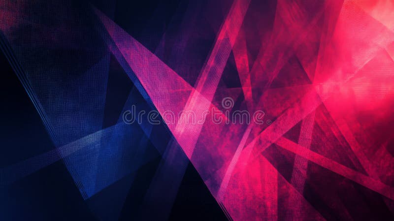 Abstract Geometric Background with Red and Blue Triangles Stock ...