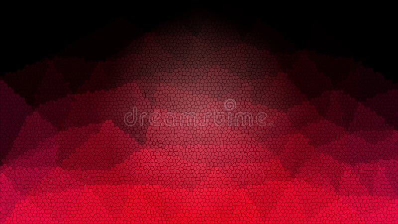 Abstract Geometric Background. Red Low Poly Illustration Stock ...