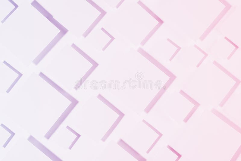 Abstract Geometric Background with Rhombuses in Gradient Trendy Colors ...