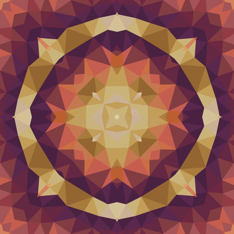 Abstract Geometric Background. Seamless Pattern Design. Mosaic ...