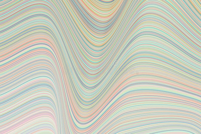 Abstract Geometric Background with Shape of Line, Curve & Wave Pattern ...