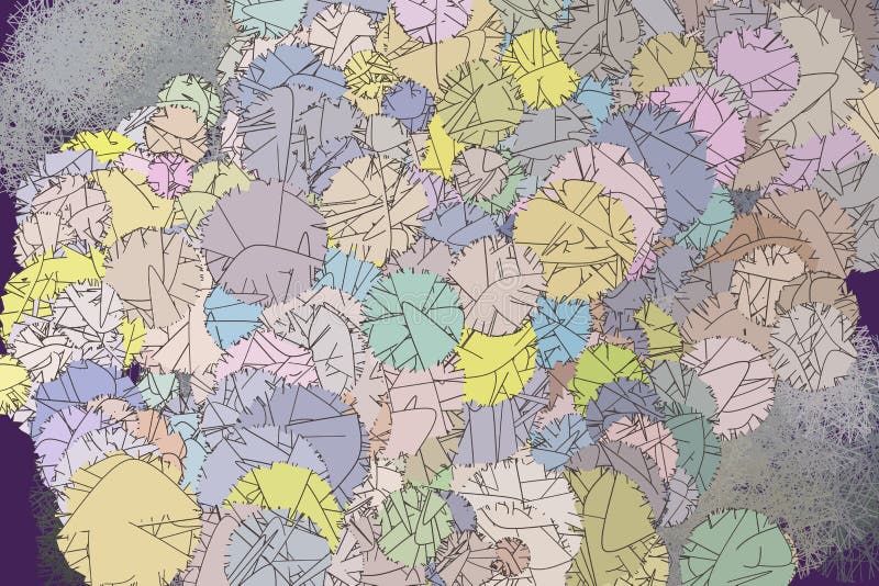 Abstract Geometric Background with Shape of Messy Random Line Circles ... Abstract Geometric Background with Shape of Messy Random Line Circles ...