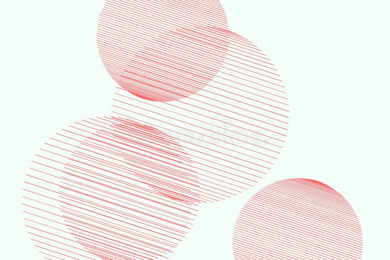 Abstract Geometric Background with Shape of Messy Random Line Circles ... Abstract Geometric Background with Shape of Messy Random Line Circles ...
