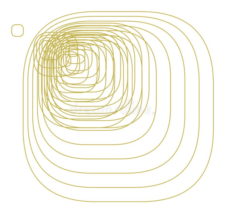 Abstract Geometric Background with Shape of Rounded Rectangle Pattern ...