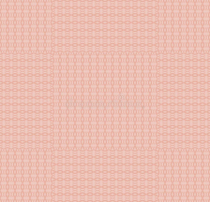 Regular Ellipses Pattern Pink and Pastel Red Shifted Stock Illustration ...