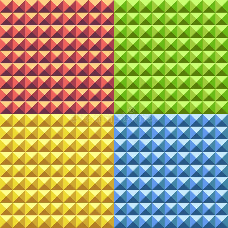 Triangle spikes pattern stock illustration. Illustration of backdrop ...