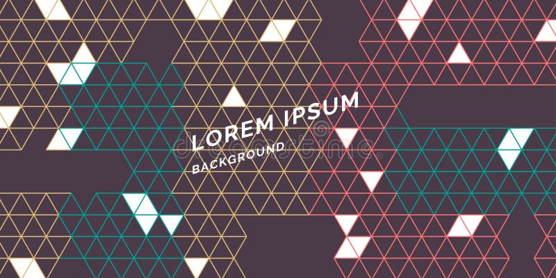 Abstract Geometric Background. Sports Poster with Geometric Figures ...