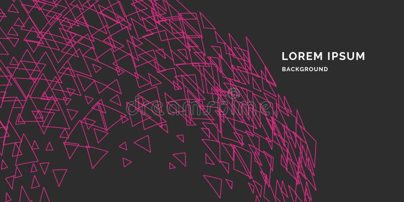 Abstract Geometric Background. Sports Poster with Geometric Figures ...