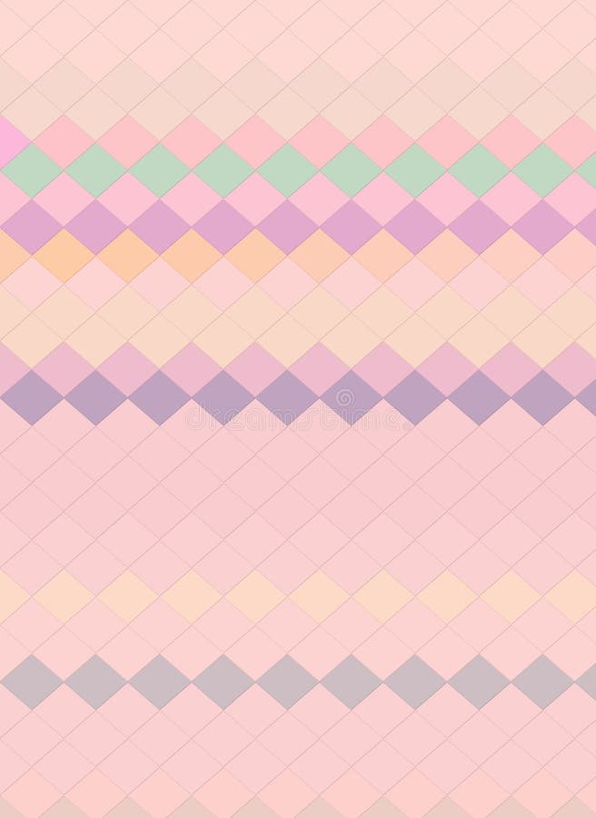 Abstract Geometric Background with Square Stock Illustration ...