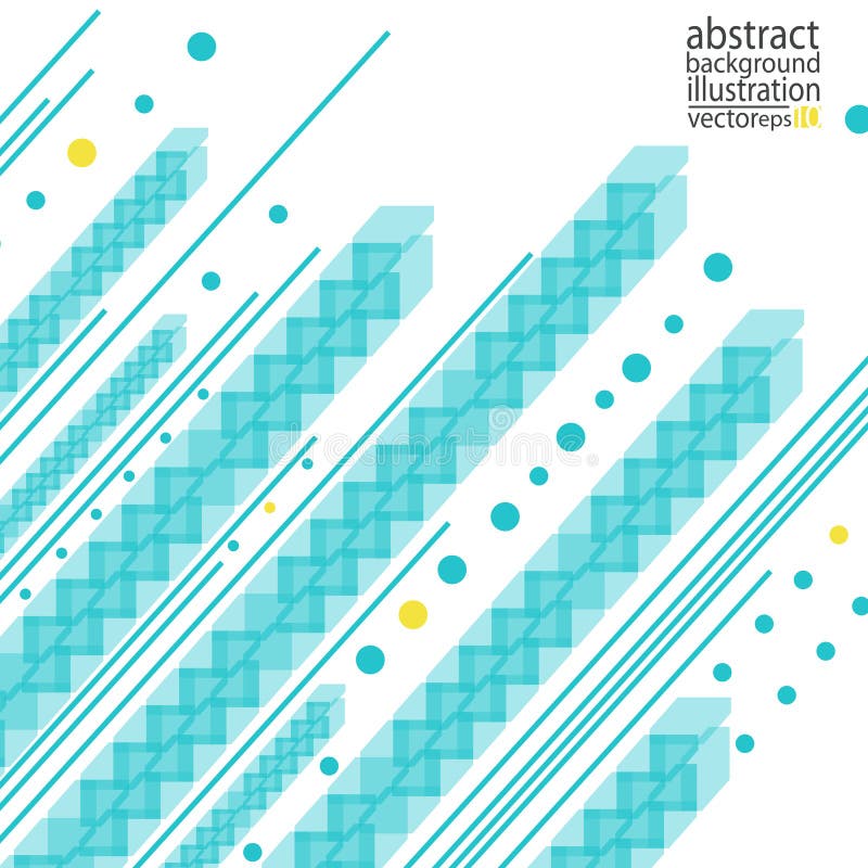 Abstract Geometric Background from Strips of Circles Lines and Shapes ...