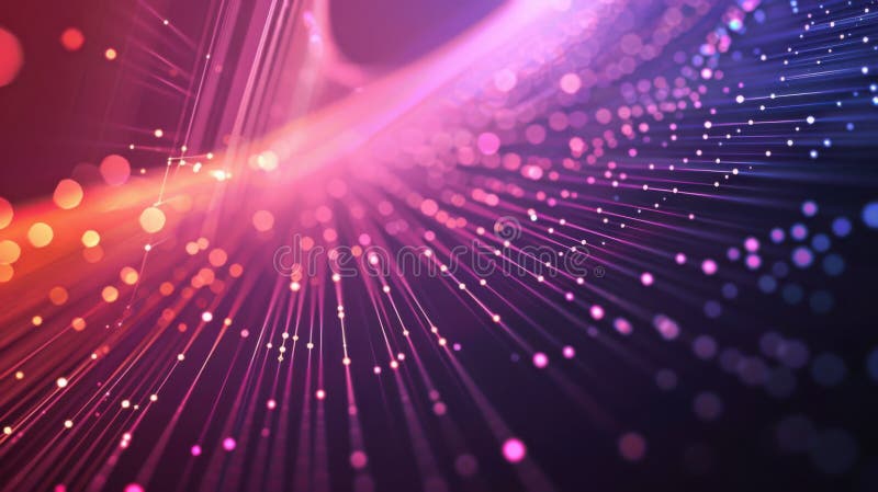 Abstract Geometric Background. Thin Dashed Line Segments. Stock ...