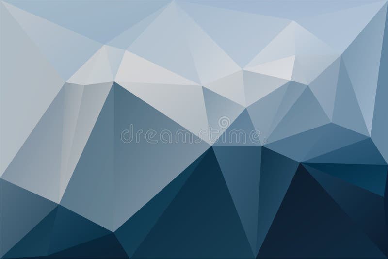 Abstract Geometric Background with Triangles. Vector Polygonal Texture ...