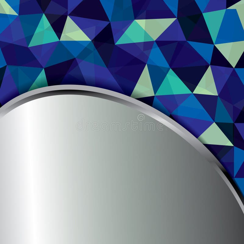 Abstract Geometric Background of Triangular Polygons . Stock Vector ...