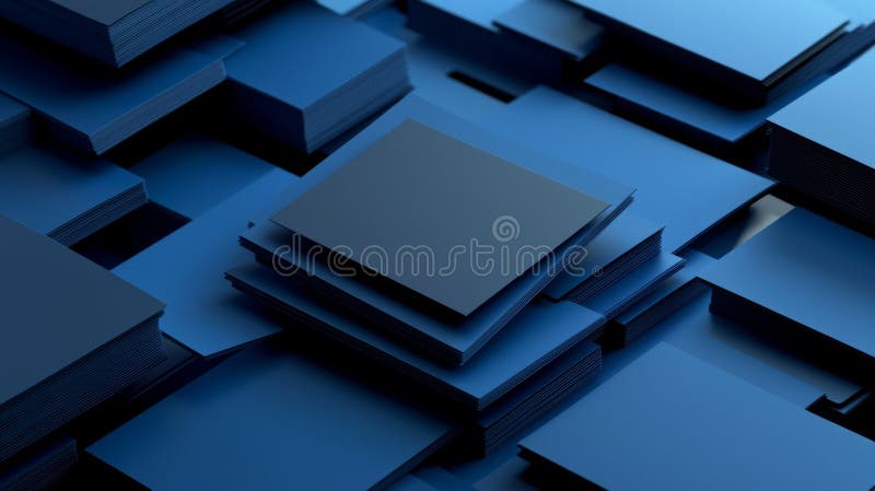 Abstract Geometric Background with Twisted Shapes, Rounded Corners ...