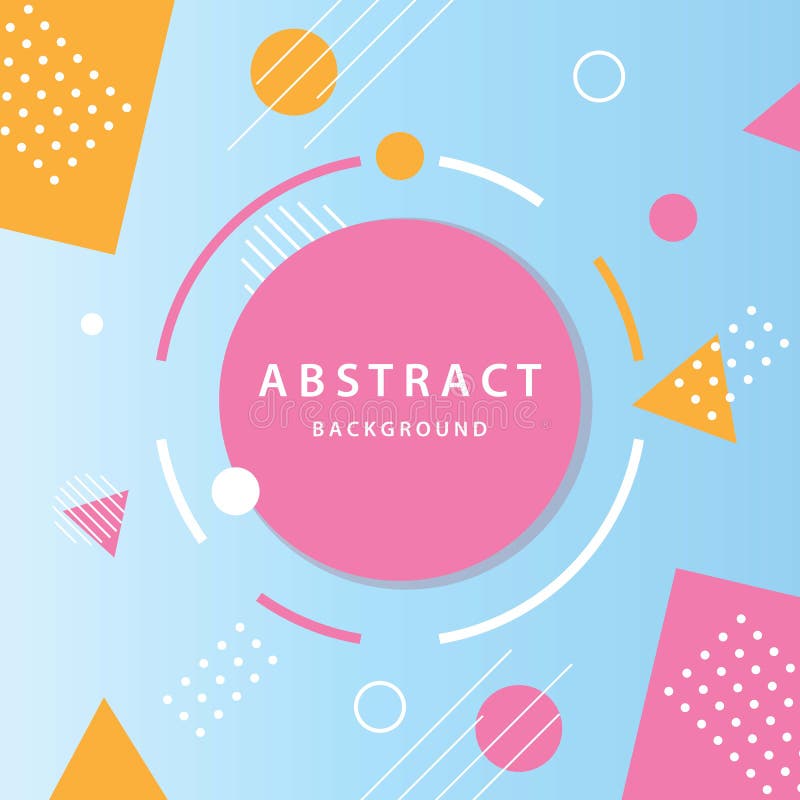 Abstract Geometric Background Vector Stock Vector - Illustration of ...
