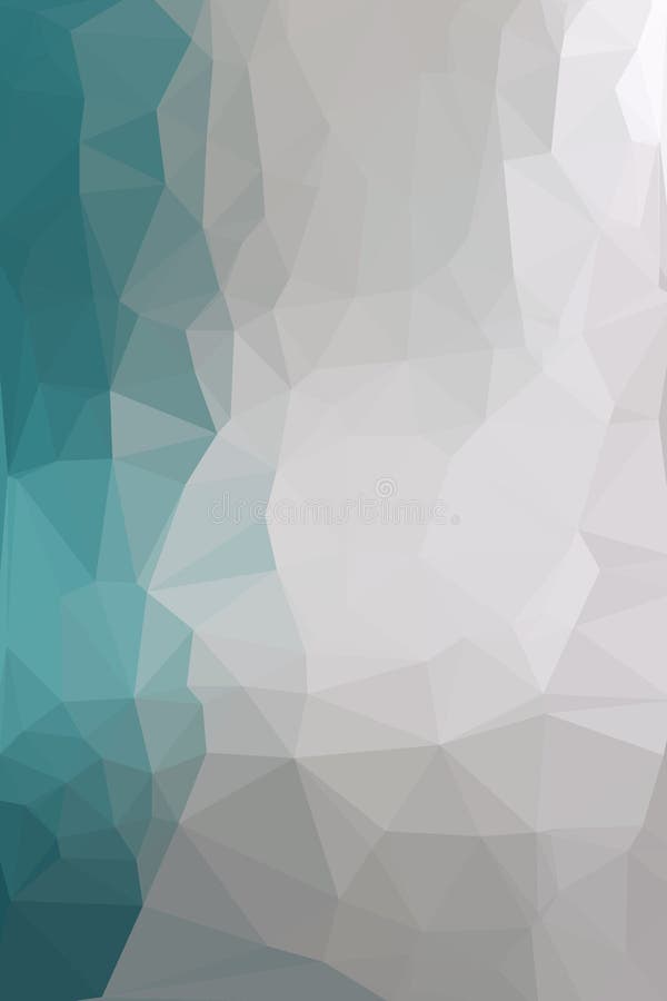 Grey And Teal Abstract Art Painting Stock Illustration - Illustration ...