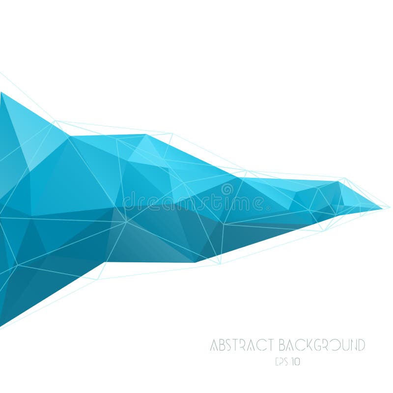 Abstract Geometric Background. Vector Polygon Illustration Stock Vector ...