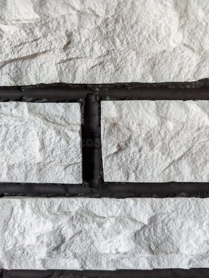 Abstract Geometric Background of Wall Lined with Pale Grey Decorative ...