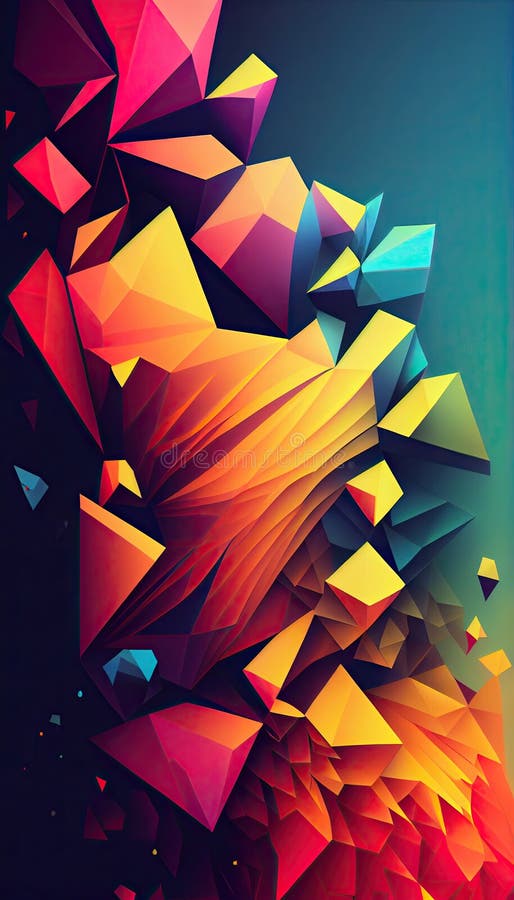Abstract Geometric Backgrounds Full Color Stock Image - Image of ... Abstract Geometric Backgrounds Full Color Stock Image - Image of ...