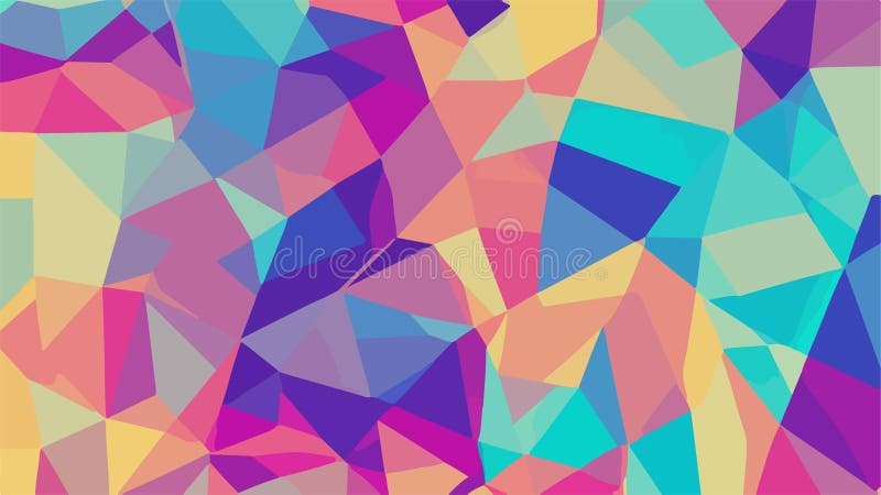 Abstract Geometric Backgrounds Full Color Stock Vector - Illustration ...