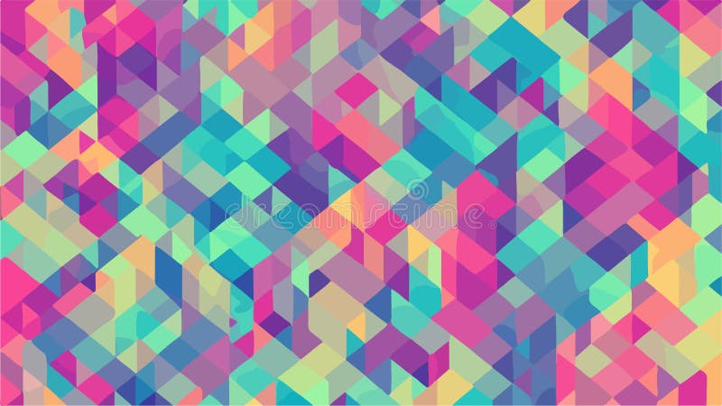 Abstract Geometric Backgrounds Full Color Stock Illustration ...